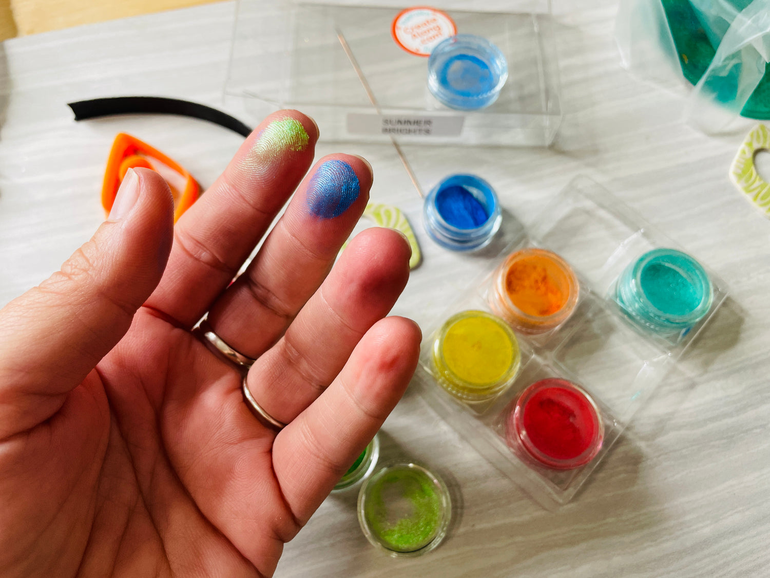 Polymer Clay Tool Secrets and hacks revealed - working with powder and ...