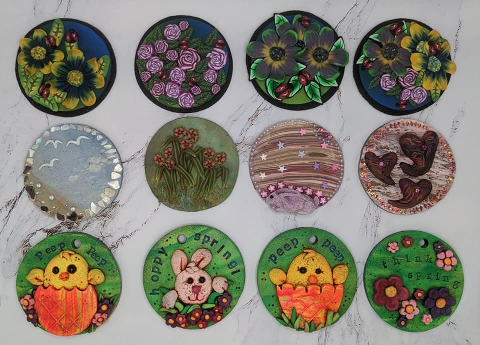 Polymer Clay Trading Coins