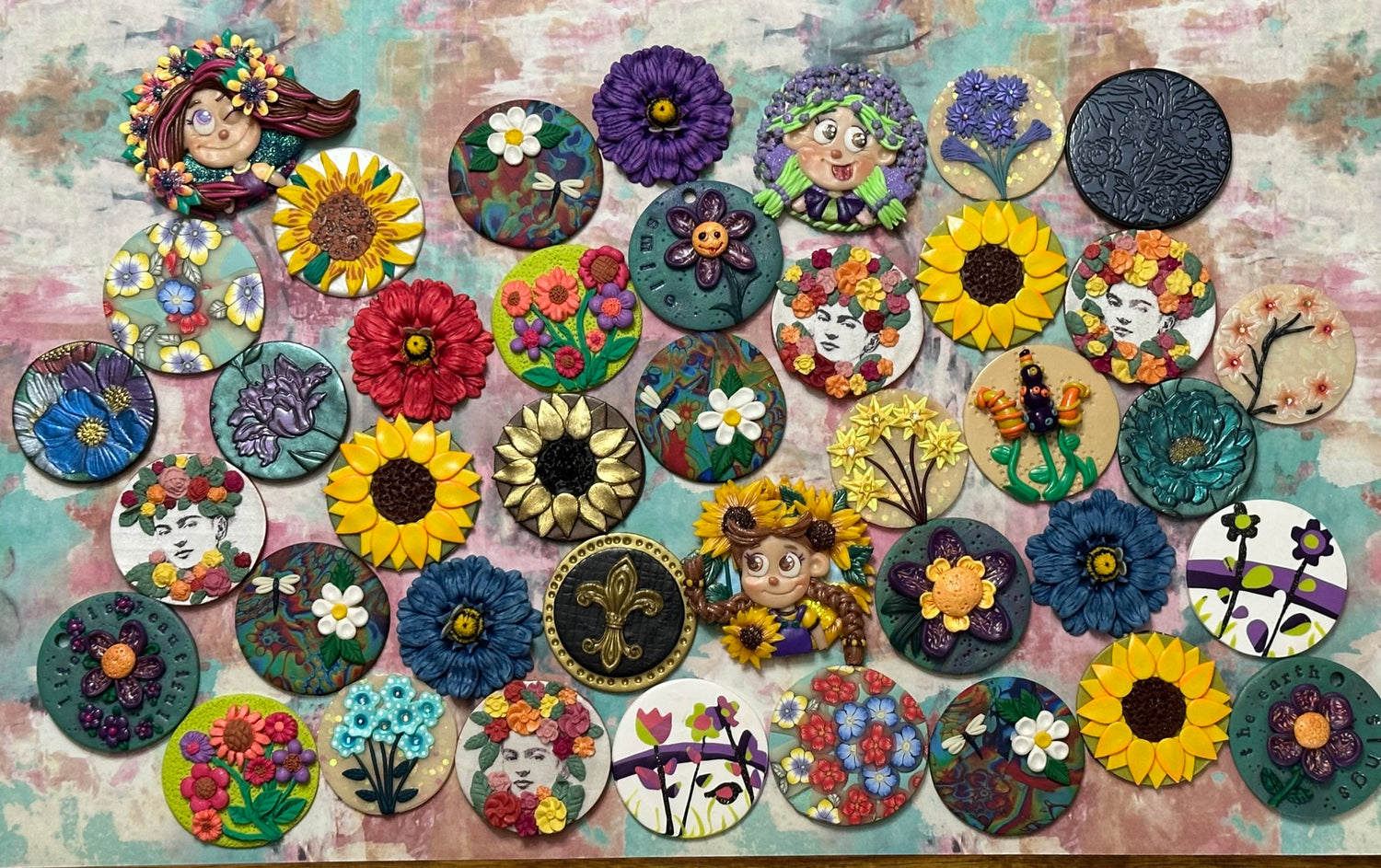 Polymer Clay Trading Coins
