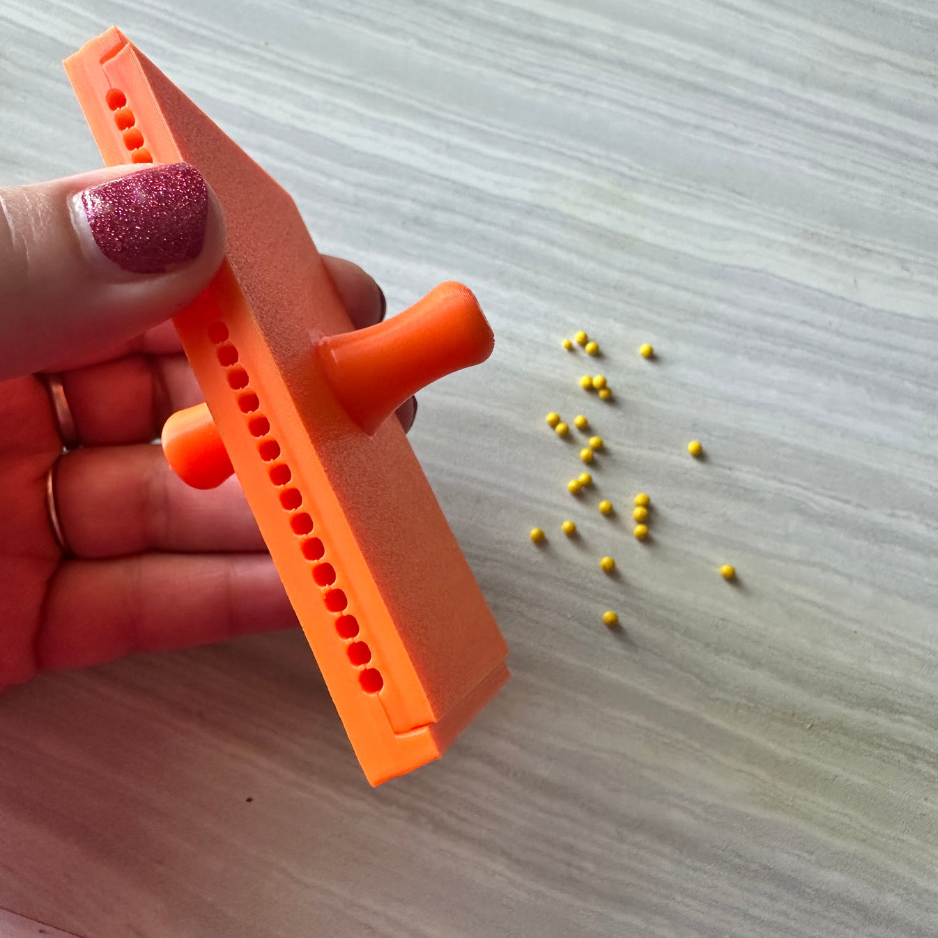 The BALLER polymer clay tiny petal bead ball making tool – Create Along