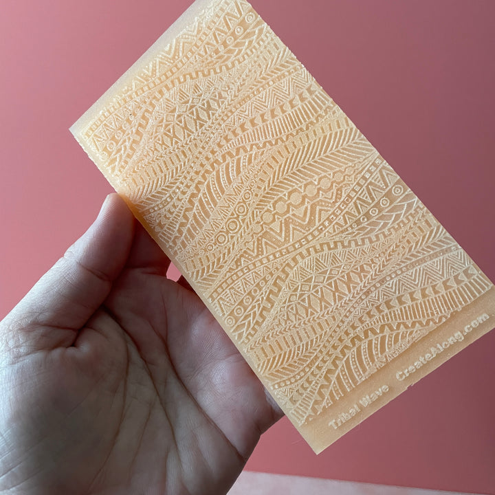 Texture Sheet Mat silicone patterns for polymer clay – Create Along