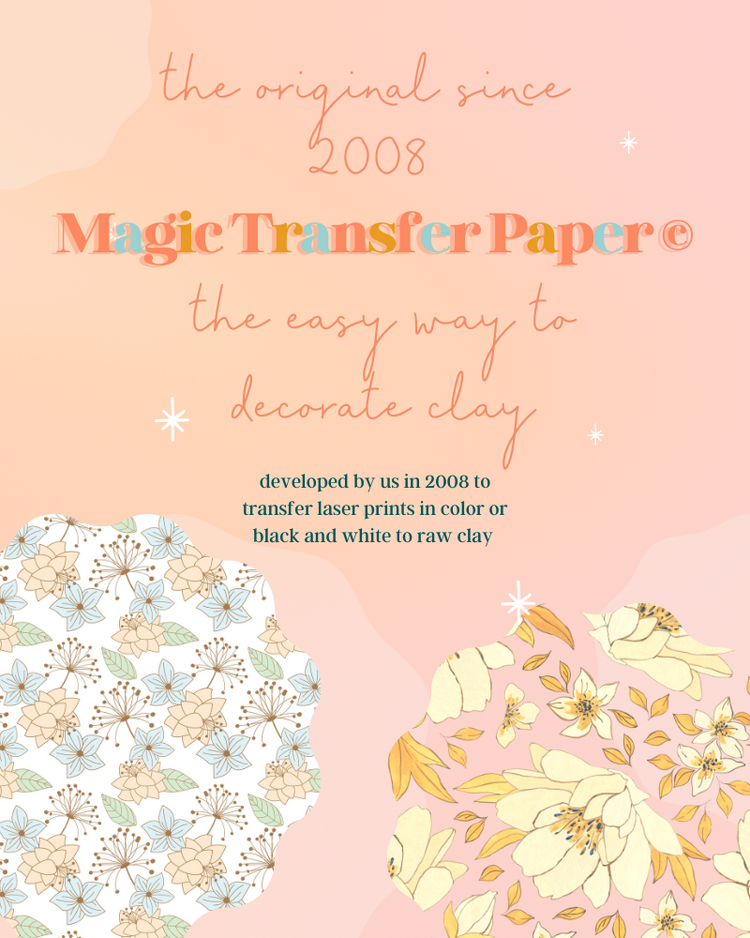 Magic Transfer Paper Clay Tattoo water soluble image transfers for ...