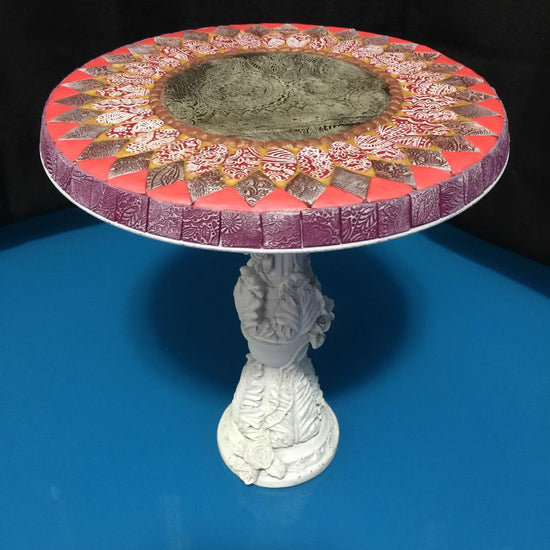 In Bloom Mosaic Display Stand Workshop Polymer Clay Tutorial
