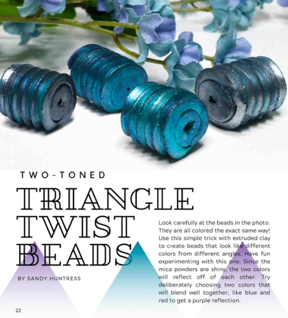 Beads - DIGITAL January 2021 Passion for Polymer clay magazine- PDF do ...