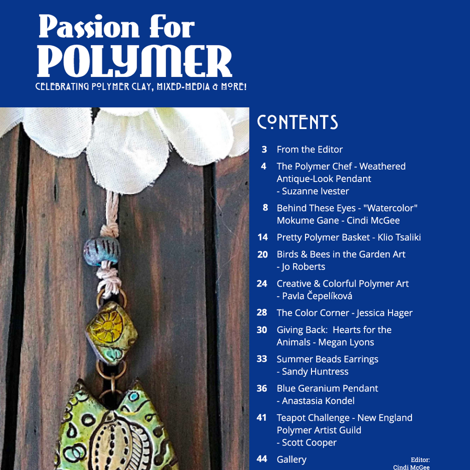 PCU and Passion for Polymer Magazine Tutorials – Create Along
